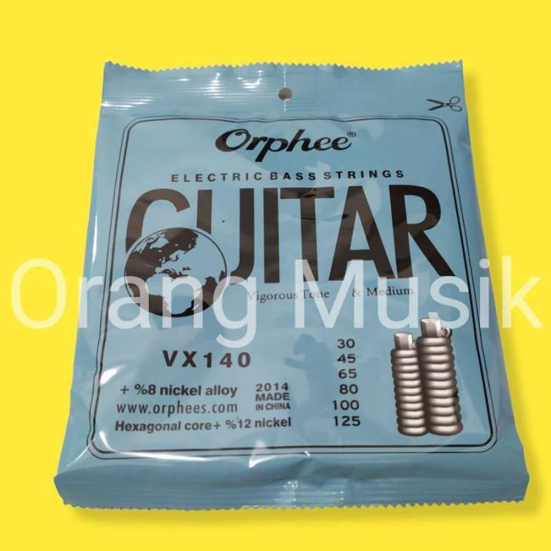 Jual Senar Bass Orphee 6 String Original - Senar Bass Orphee Vx 140 ...