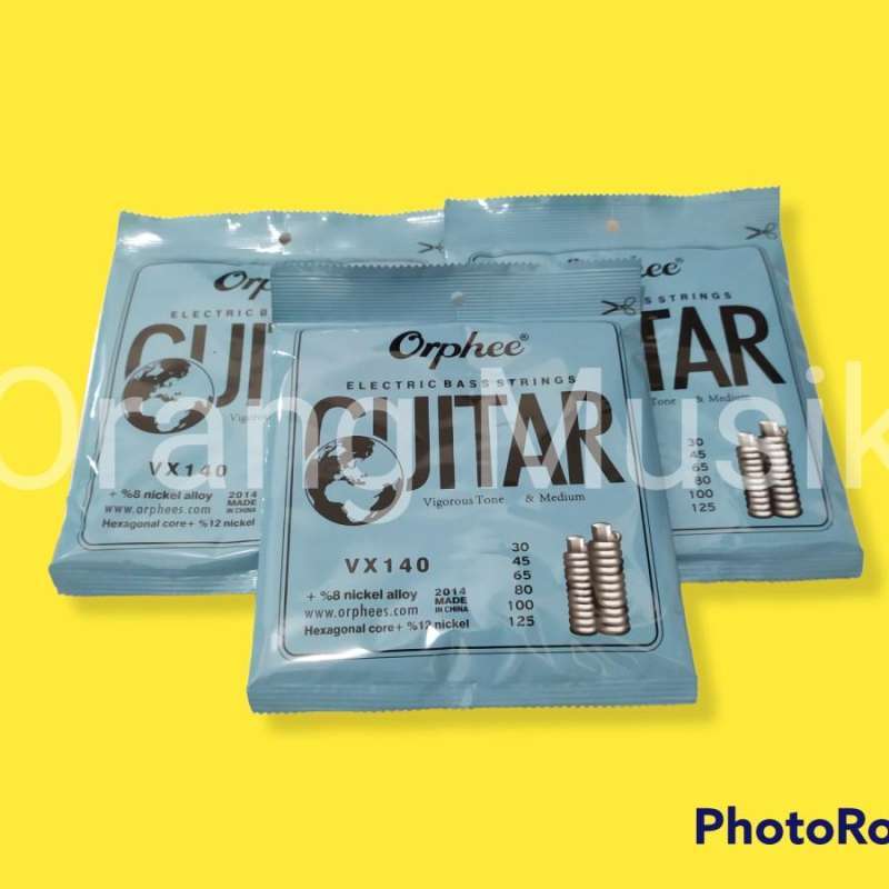 Jual Senar Bass Orphee 6 String Original - Senar Bass Orphee Vx 140 ...