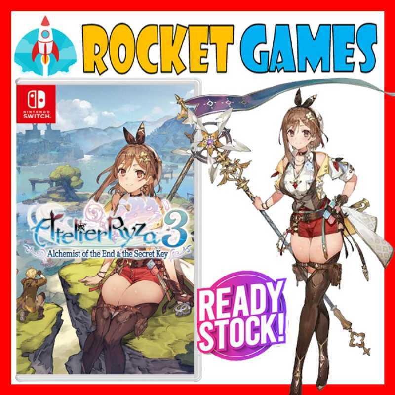 Jual Nintendo Switch Atelier Ryza 3 Alchemist Of The End & The Secret ...