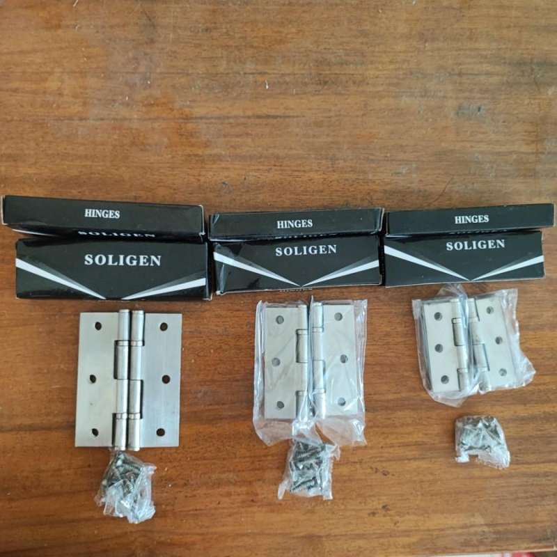 Jual Engsel Tipis Lemari l Rak soligen Stainless Steel di Seller ...