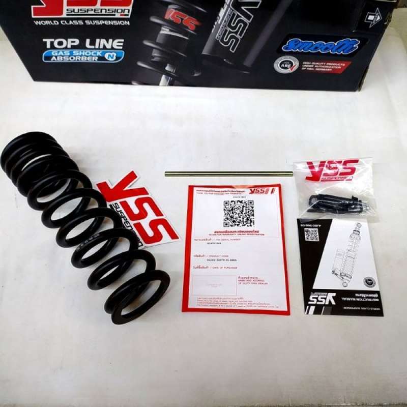 Jual Shockbreaker Yss G-sport Smooth Black Series Vario 160 Original Di Seller Moss Motoshop ...
