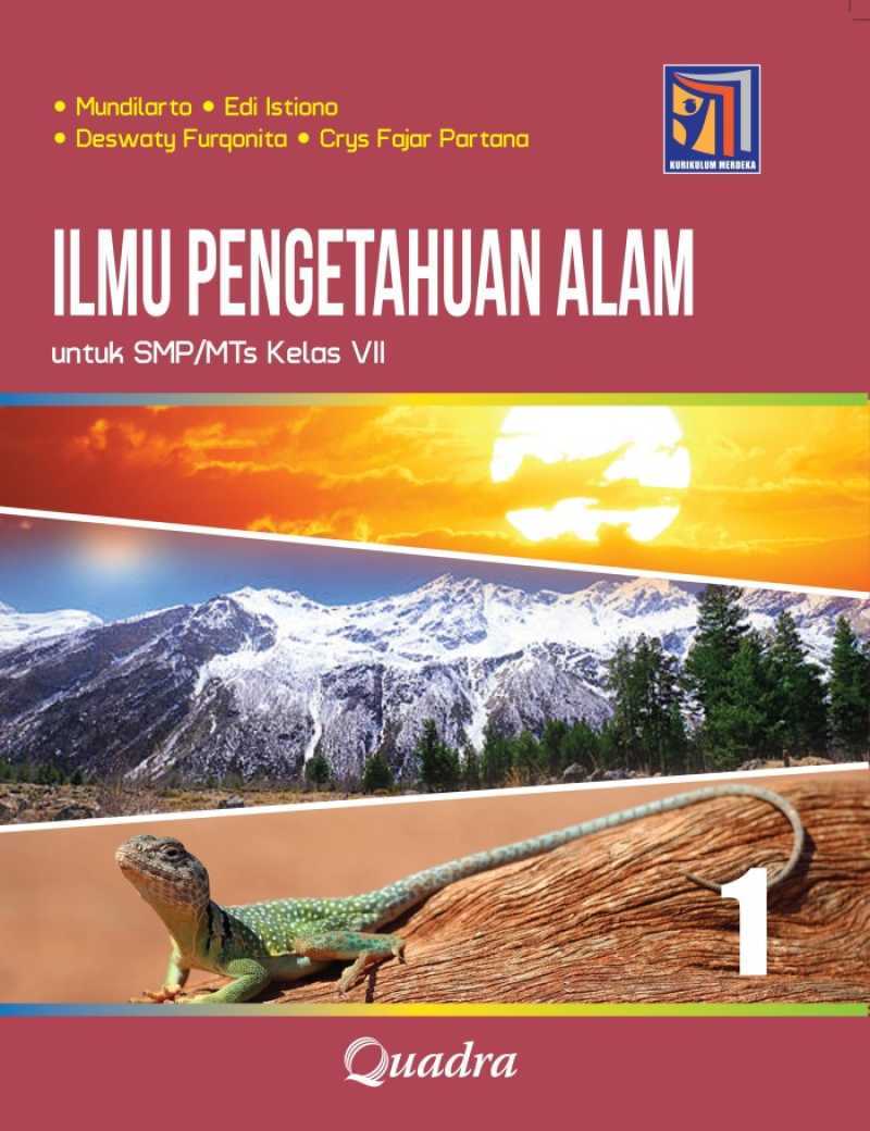 Jual Buku Ipa Quadra Smp (ilmu Pengetahuan Alam) Kurmer Di Seller Ken ...