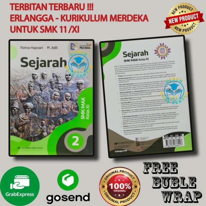 Jual Buku Sejarah 11/xi Smk/mak Kurikulum Merdeka-erlangga Di Seller Ken Book - Jati Padang ...
