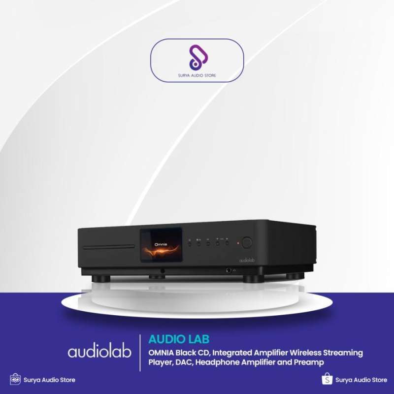 Jual Audiolab OMNIA Black CD Integrated Amplifier di Seller Surya Audio ...