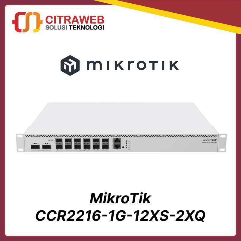 Jual Mikrotik Routerboard Cloud Core Router Ccr2216-1g-12xs-2xq Di ...