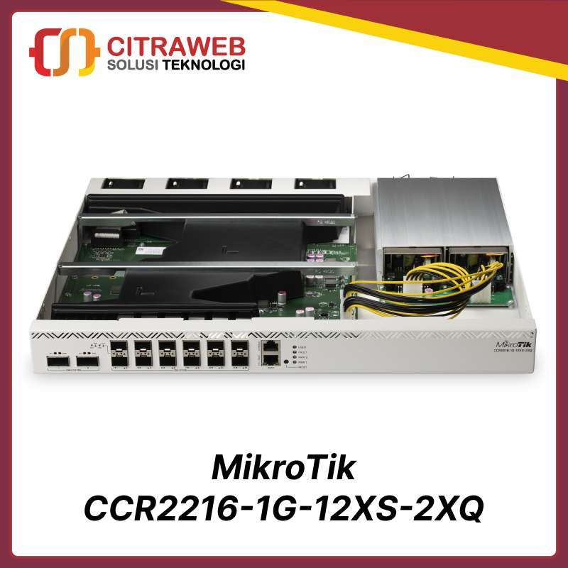 Jual Mikrotik Routerboard Cloud Core Router Ccr2216-1g-12xs-2xq Di ...
