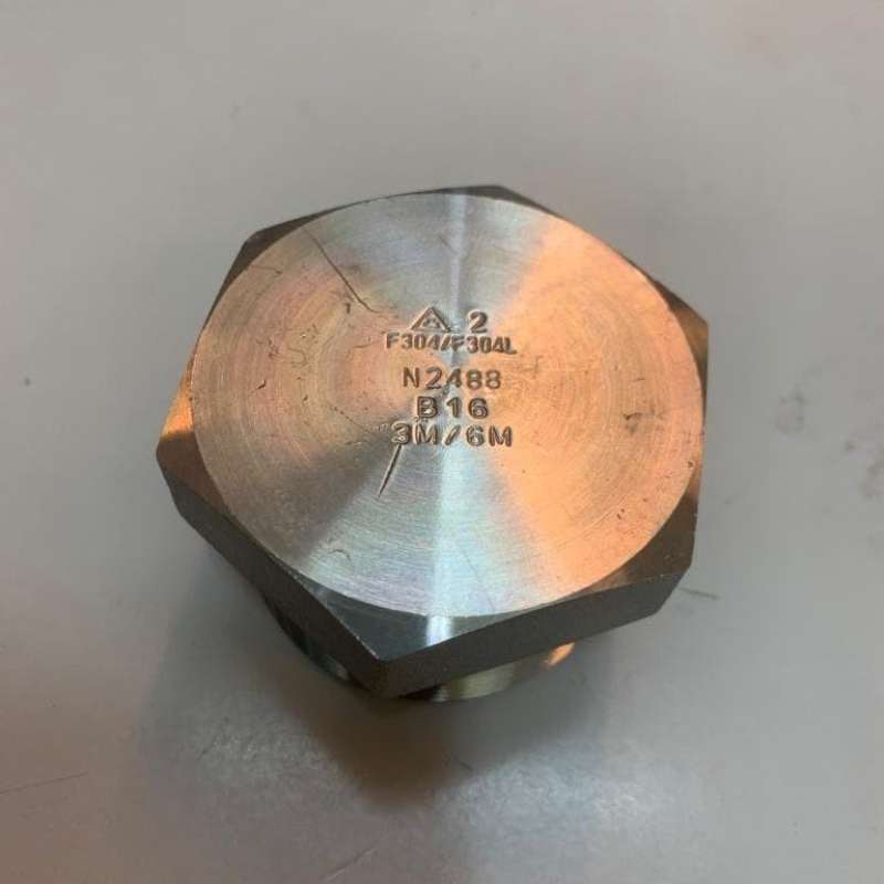 Jual Plug Stainless Ss304 Class 3000 Drat 1/2 Inch Di Seller Maju Jaya ...