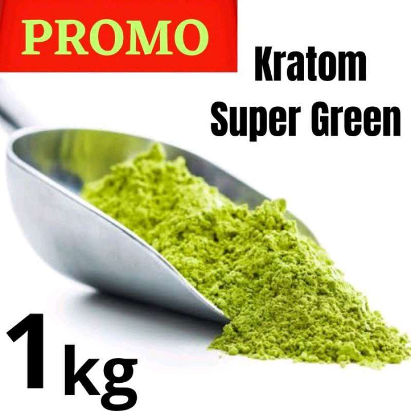 Promo keratom super green kemasan 1kg Diskon 37% di Seller Borneo Herbs ...