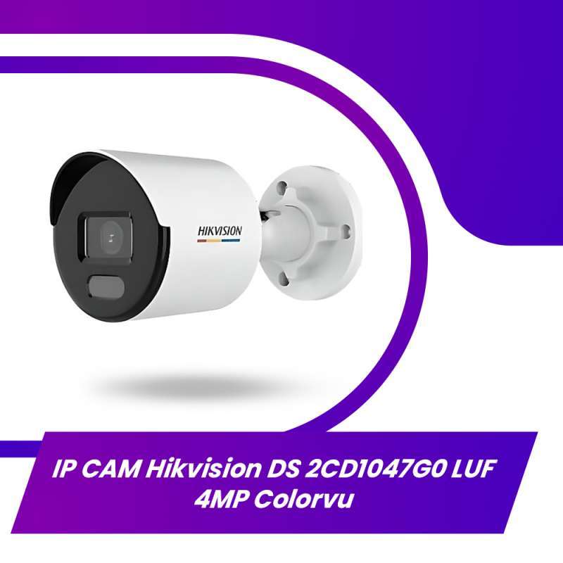 Jual Hikvision DS-2CD1047G0-LUF 4MP Colorvu IP Camera di Seller BANDAR ...