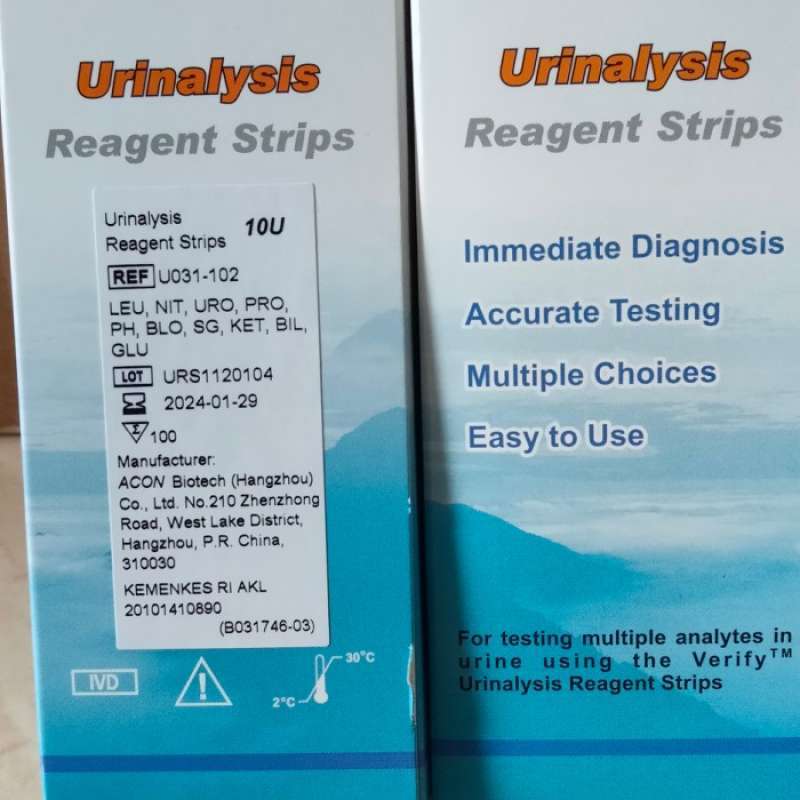 Jual Verify urinalysis/tes urine 10 parameter di Seller Sentra ...