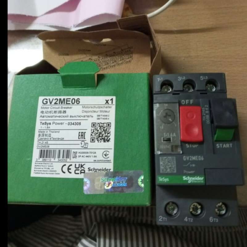 Promo SCHNEIDER GV2ME06 / GV2ME 06 / GV2 ME06 Diskon 23% di Seller Listrica Store - Kalibata ...