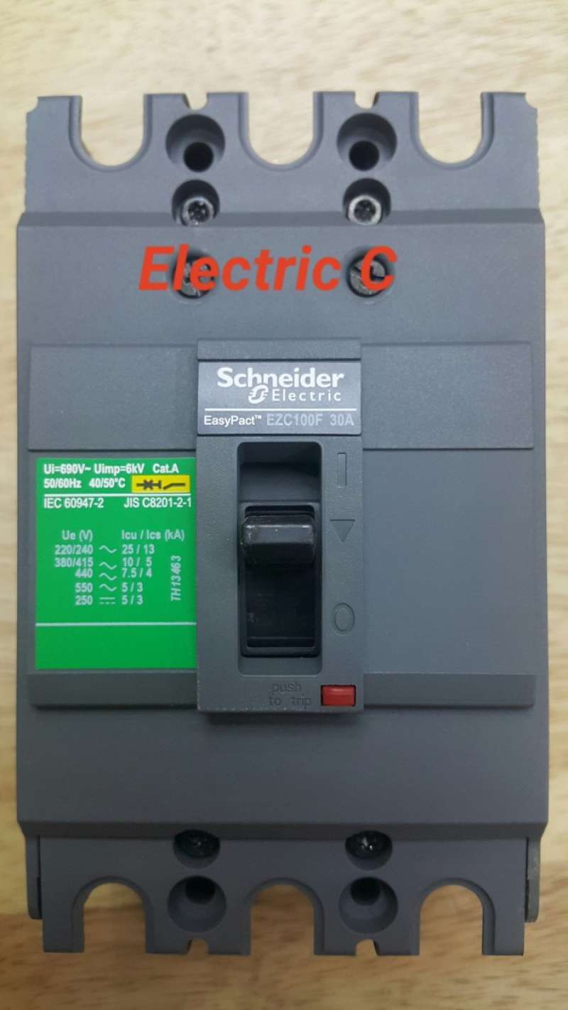 Promo Schneider Electric / Merlin Gerin / MCCB EZC 100 F / NFB 3phase ...