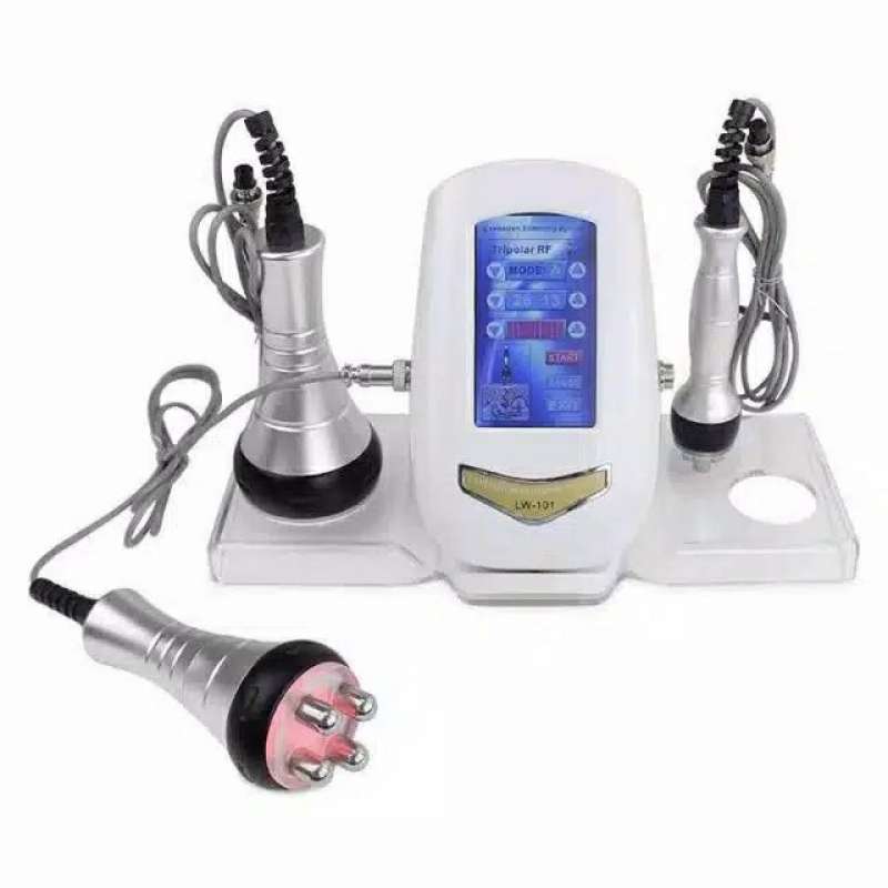 Promo Alat Seliming 3in1 Face Body Cavitasi Radio Frequensi free gell ...
