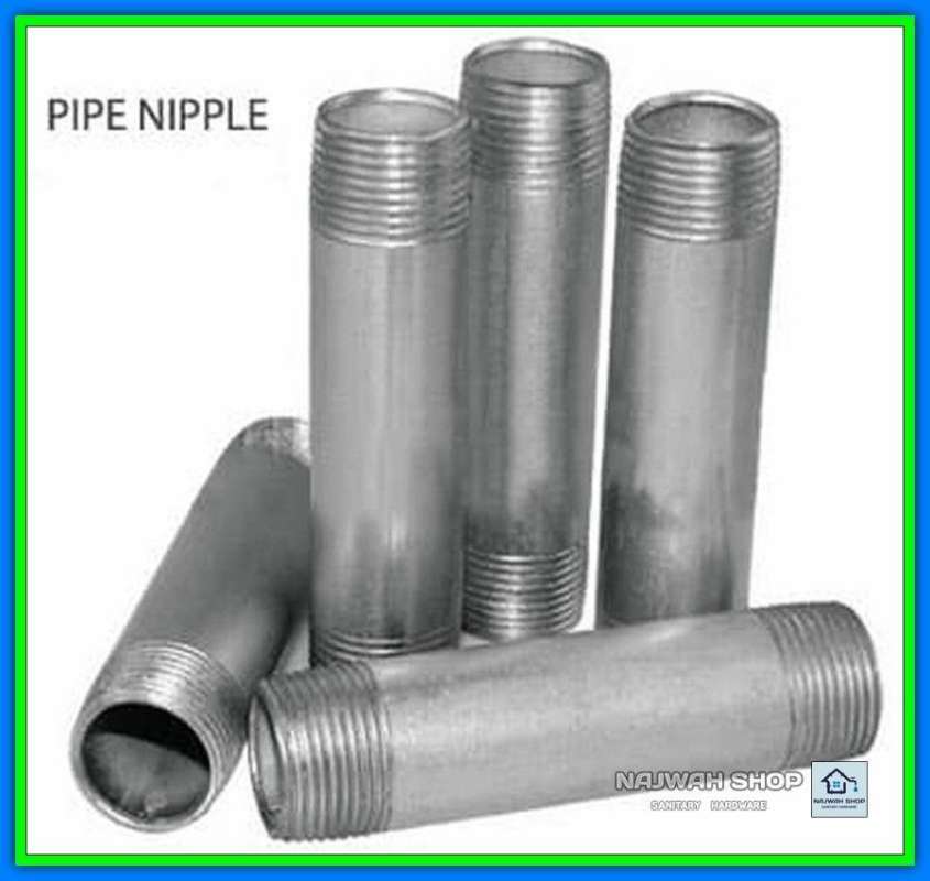 Promo Pipa Nepel Pipe Nipple 3/4 Inch X 10 Cm Stainless Steel Ss 304 ...