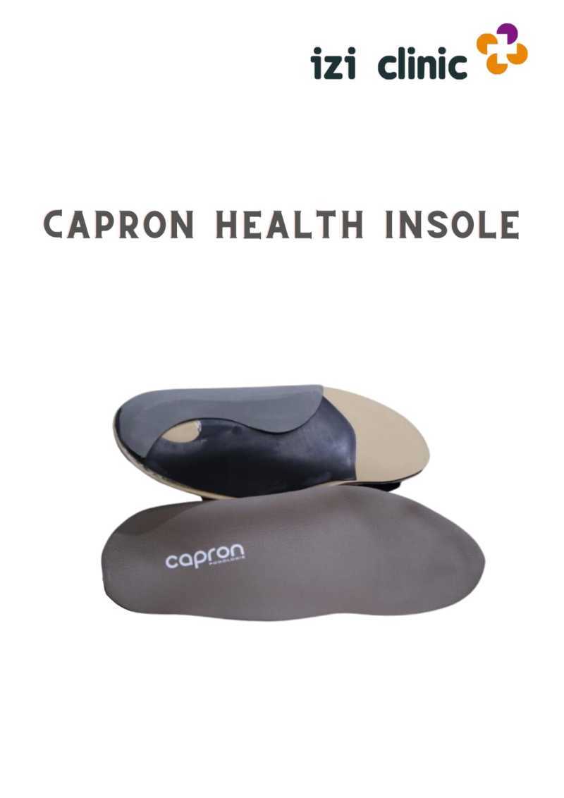 Jual Custom Made Insole By Capron Health Insole Capron Di Seller Izi ...