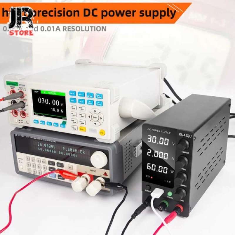 Promo KUAIQU Adjustable DC Power Supply 30V 10A - SPS-C3010 - Black ...