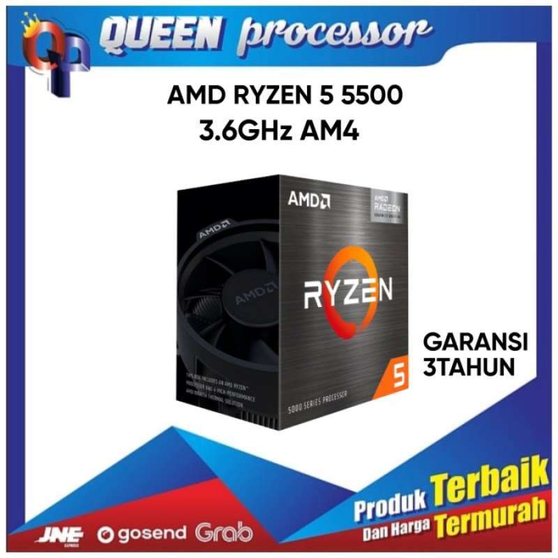 Jual Amd Ryzen 5 5500 Box Original Murah - Harga Diskon Januari 2024 | Blibli