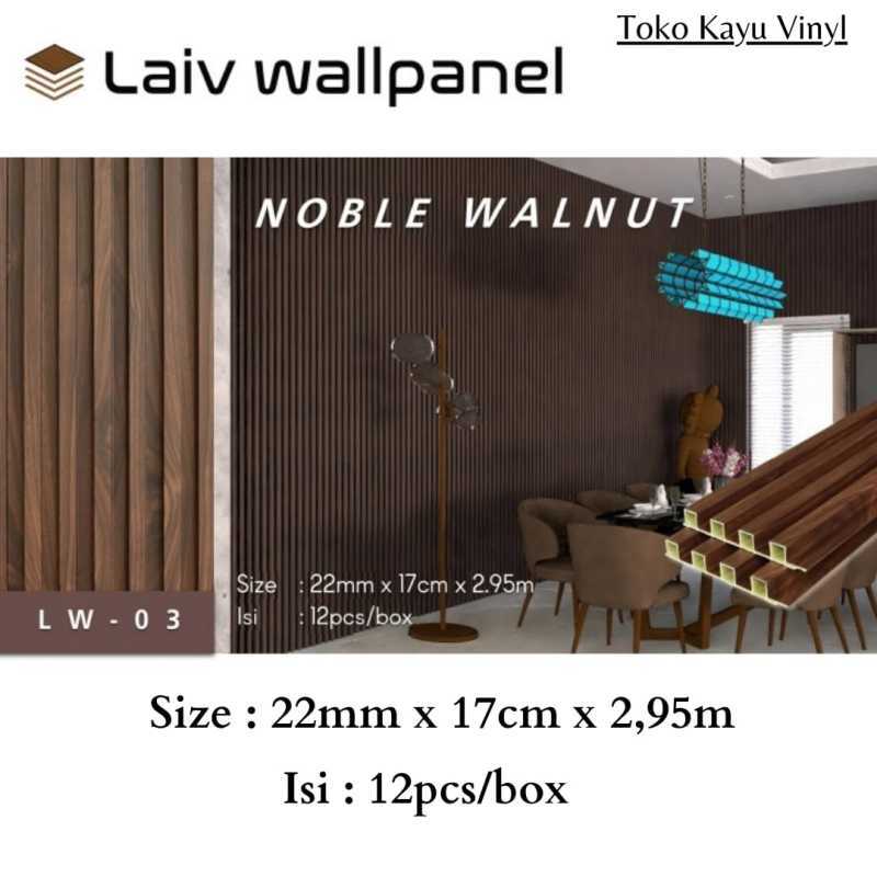 Jual Wpc Wall Panel Dinding Merk Lai V Di Seller Toko Kayu Vinyl ...