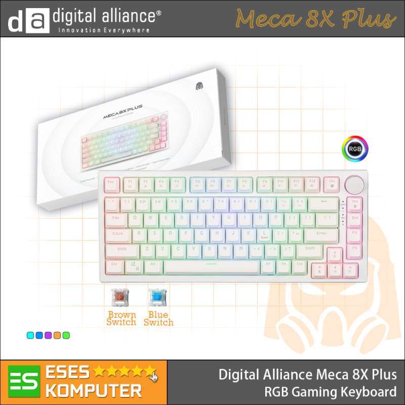 Daftar Harga keyboard digital alliance meca 8 x plus 🔥 Original ...