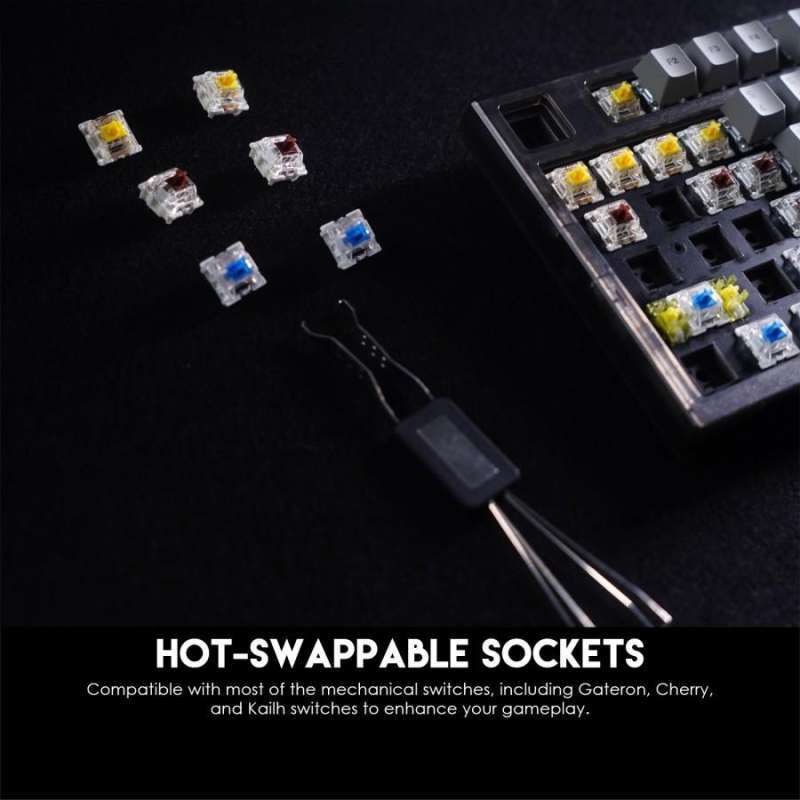 Jual Fantech Maxfit81 Wireless 75% Mechanical Keyboard Gaming Pbt Di ...