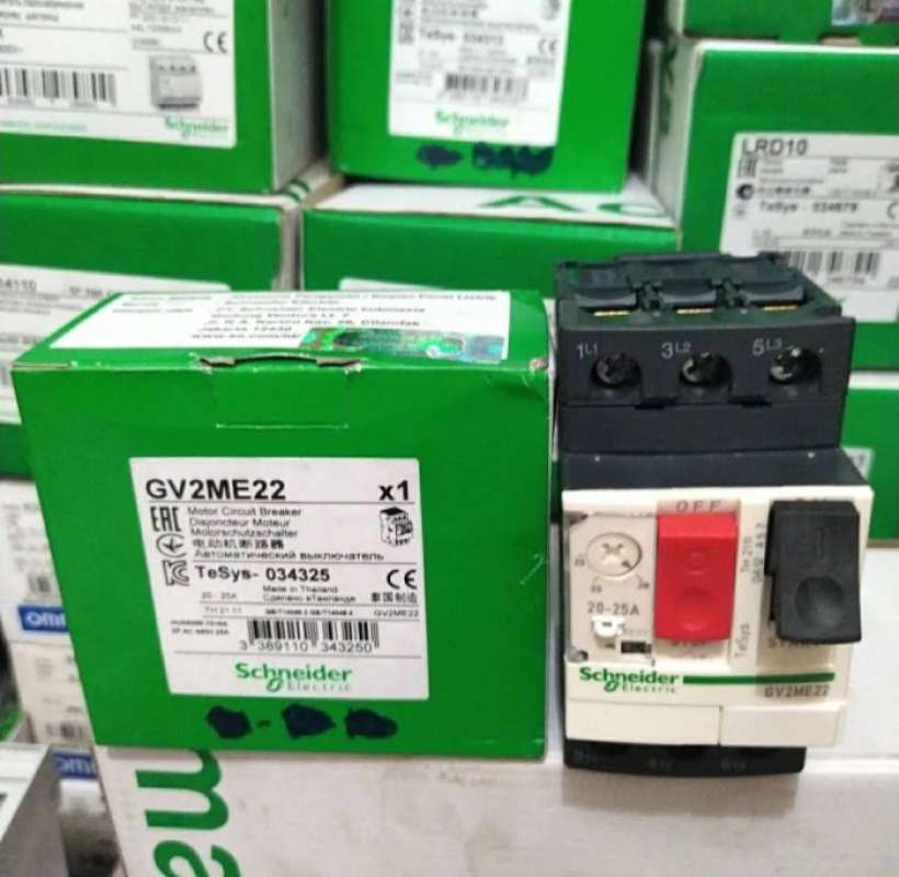 Promo Motor Circuit Breaker Schneider Gv2me22 (20A-25A) Diskon 23% di ...
