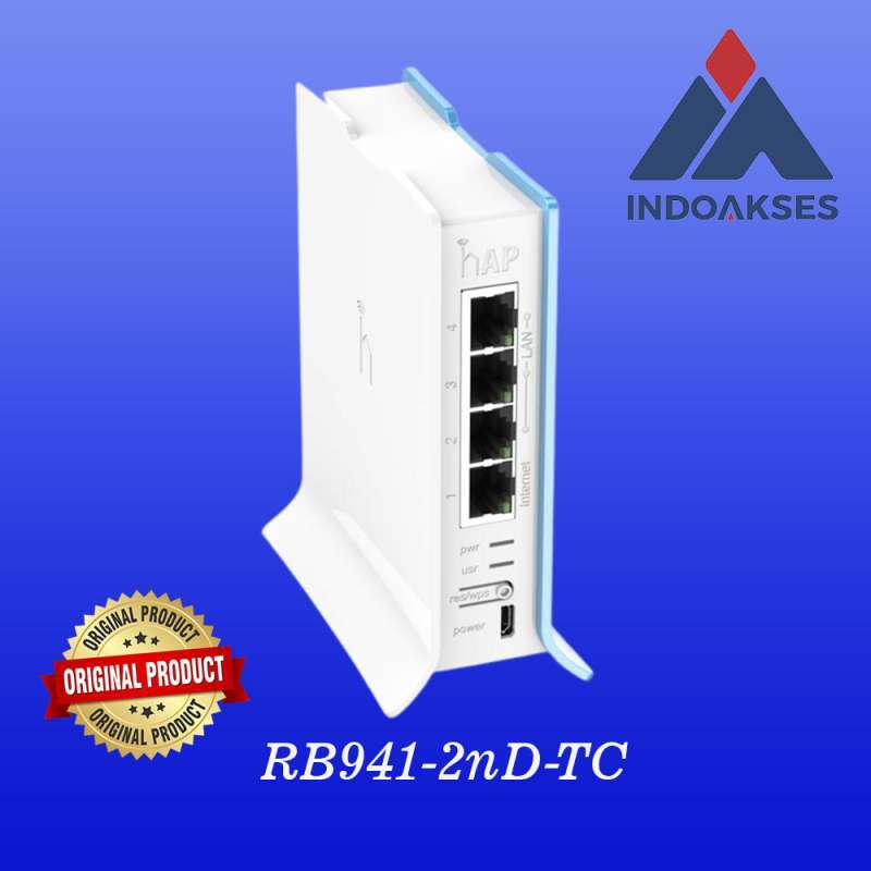 Jual Routerboard Mikrotik hAP Lite RB941-2nD-tc di Seller INDOAKSES ...