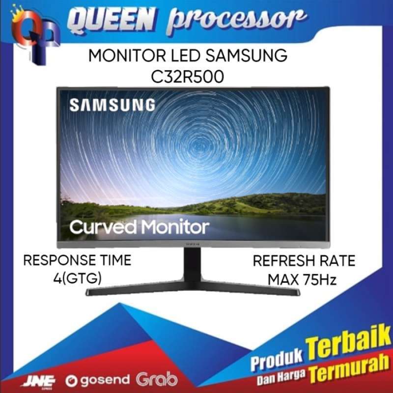 Promo MONITOR SAMSUNG 32 INCH FHD LED CURVED C32R500 LC32R500FHUXEN ...