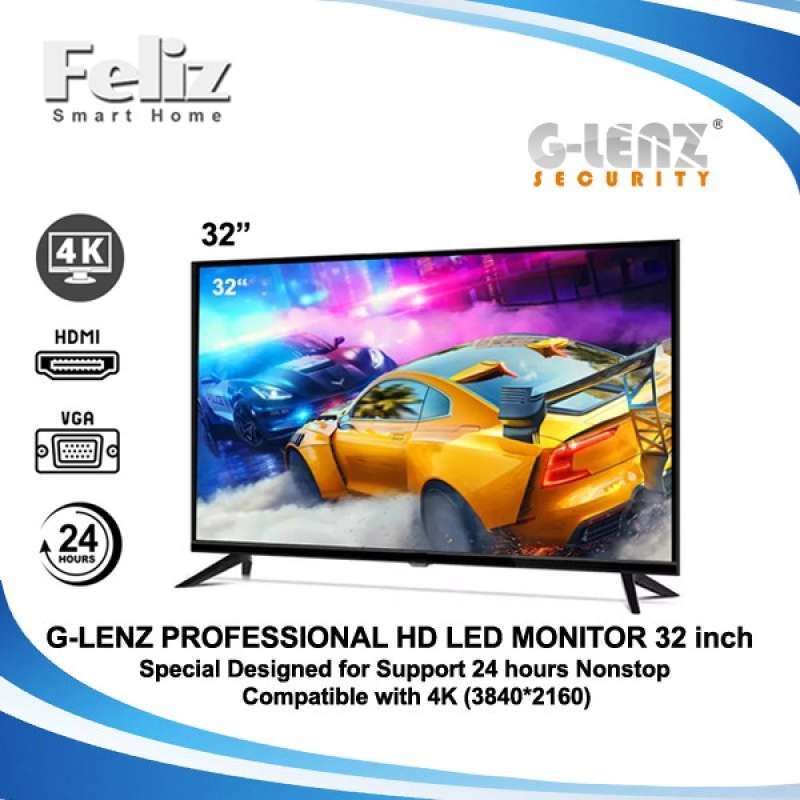 Promo GLENZ LED MONITOR 32 INCH 4K | MONITOR LED 32 INCH - GARANSI RESMI Diskon 23% di Seller ...
