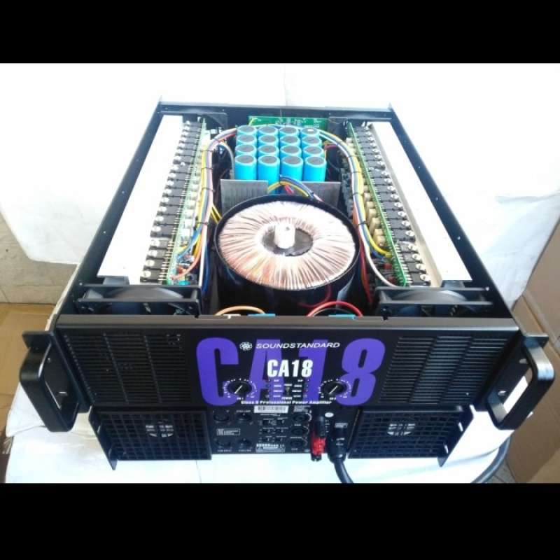 Promo Power Amplifier Ca 18/Ca18 Soundstandar ( Body Panjang )Ca18 Diskon 2% di Seller ...
