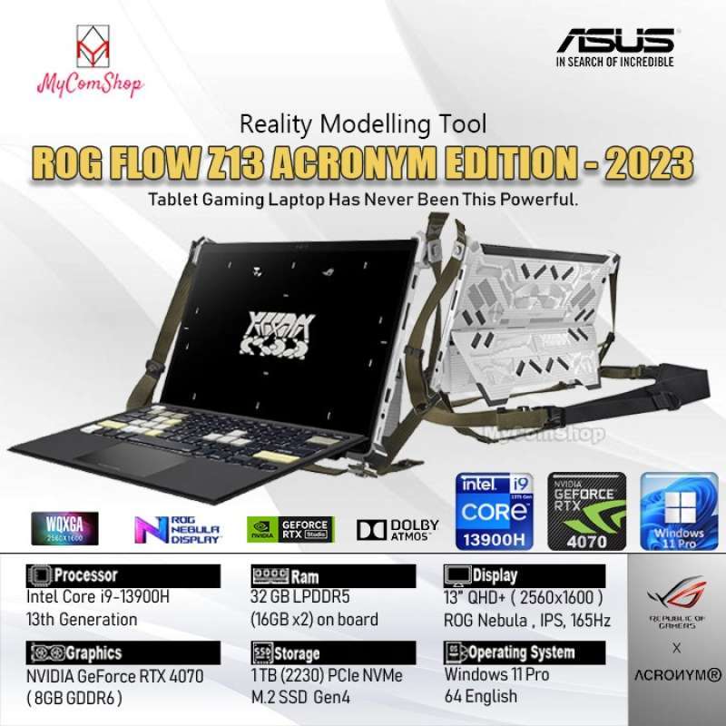 Jual Asus Rog Flow Z13 Rtx 4070 Original Murah - Harga Diskon Februari ...