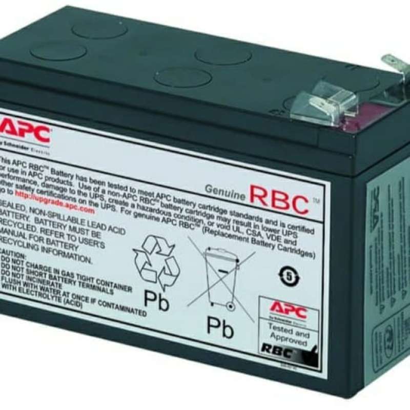Promo Apc Rbc17 Rbc 17 Battery Replace Oryginal Ory Bx1100lims Bx1100li ...