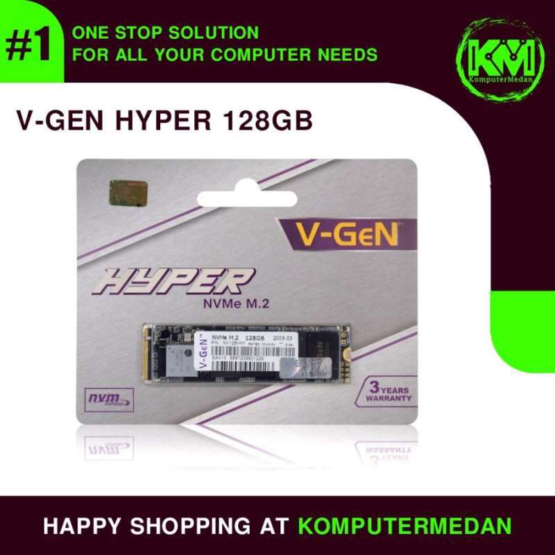 Jual Solid State Drive V-gen 128gb M.2 Nvme Pcie Gen 3.0 - Ssd Vgen M2 ...