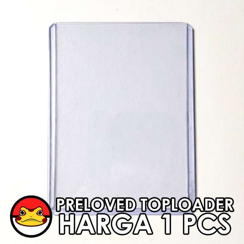 Jual Regular Toploader Kartu Pokemon MTG One Piece Top Loader TCG Card ...