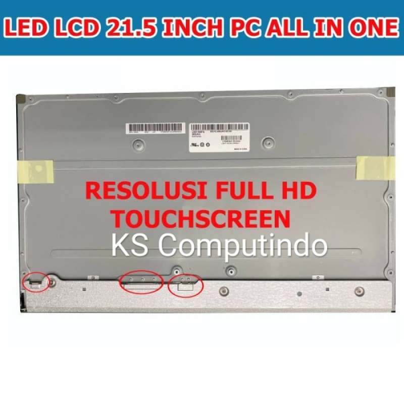 Promo LAYAR LED LCD PC ALL IN ONE AIO LAYAR SENTUH 21.5 INCH FHD ...