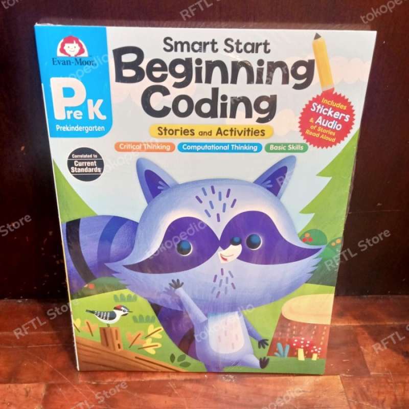 Promo Buku Evan-Moor Smart Start Beginning Coding Pre K Diskon 23% di ...