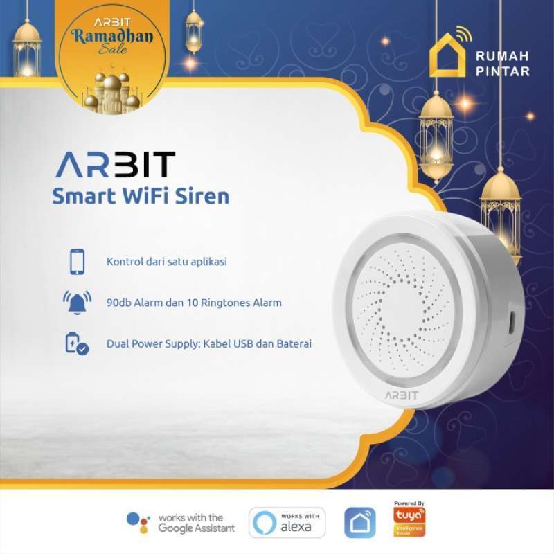 Promo Arbit - Smart Wifi Siren Tuya Diskon 18% di Seller KurstMarts - Kapuk, Kota Jakarta Barat ...