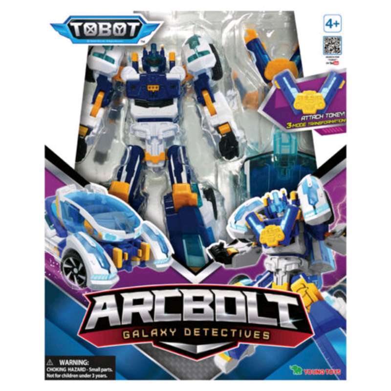 Jual Tobot galaxy detectives arcbolt Transformer robot original ...