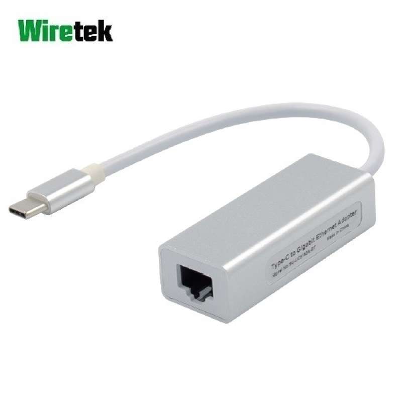 Promo Type C to LAN Gigabit RJ45 Ethernet Adaptor WIRETEK Diskon 23% di ...
