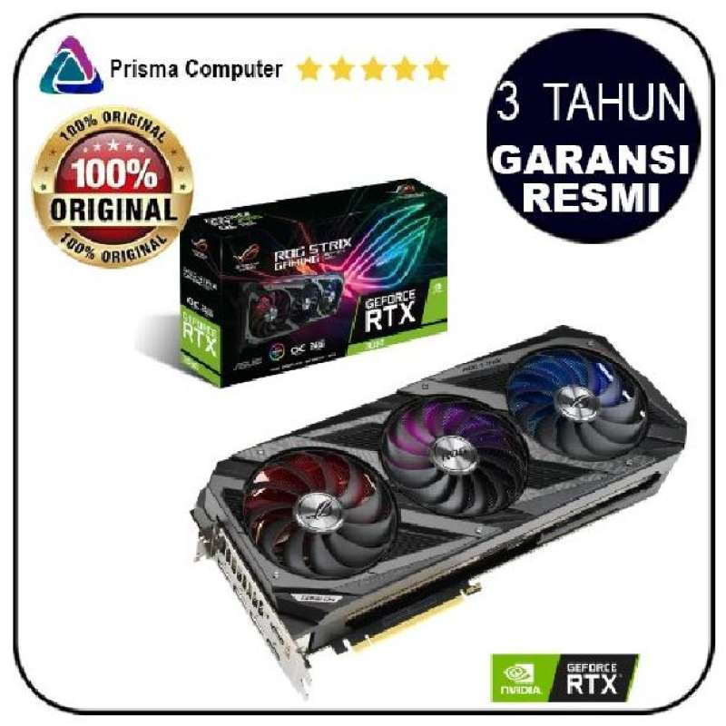 Jual VGA ASUS ROG Strix GeForce RTX 3090 OC Edition 24GB GDDR6X di ...