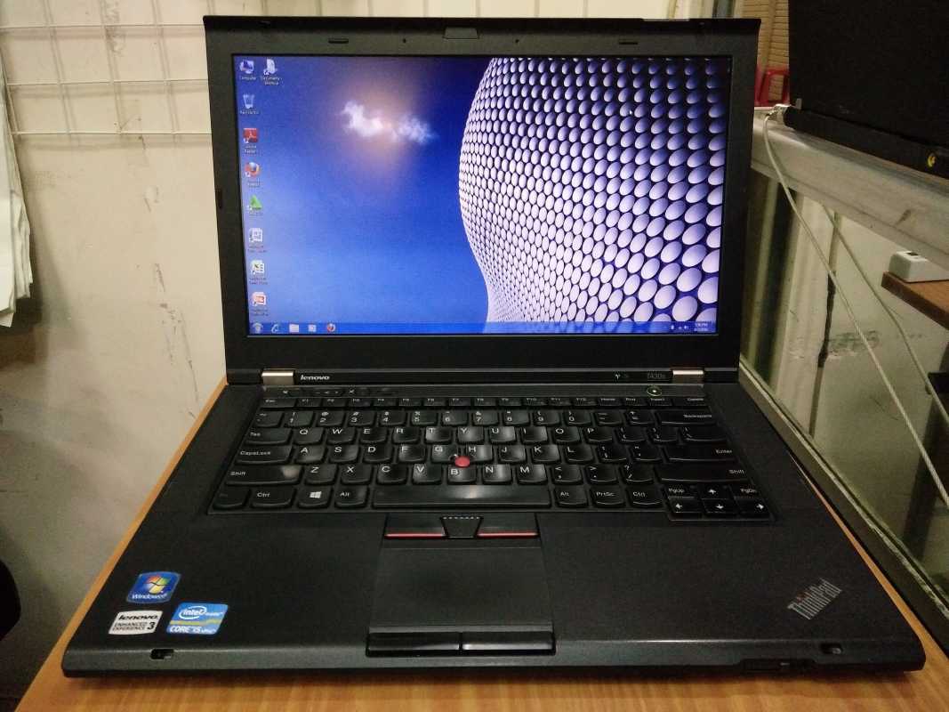 Jual Laptop Lenovo Thinkpad T430s Core I5 Gen 3 Slim Ringan Intel Win 7