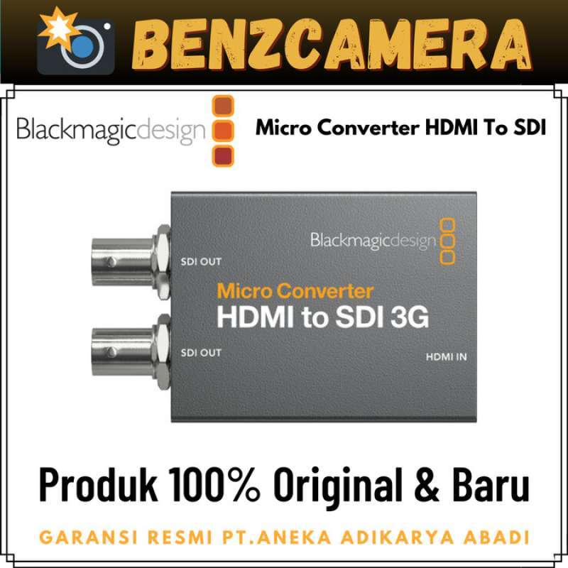 Jual Blackmagic Design Micro Converter Hdmi To Sdi Di Seller Emma Store ...