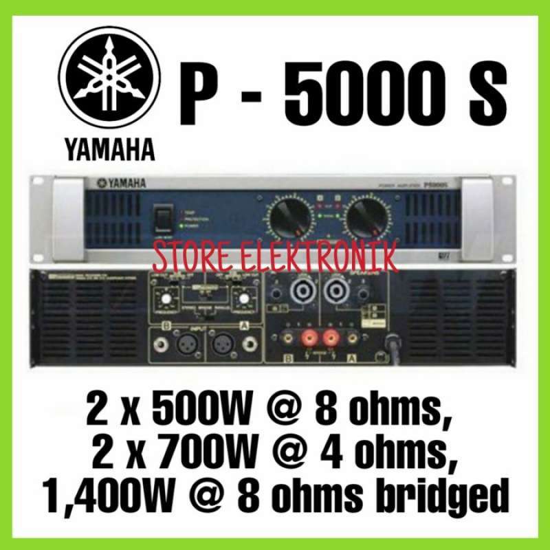 Promo Power Amplifier Yamaha P 5000 S Power Yamaha P5000s Diskon 23% di ...