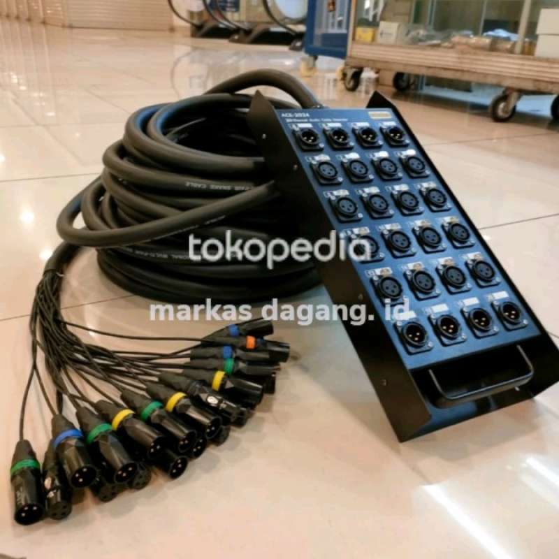 Promo Kabel snake LAD isi 24Channel/Snake Cable 16 input 8 output 50 ...
