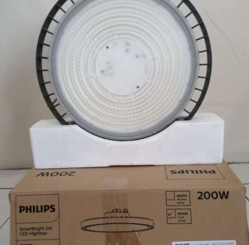Promo Lampu Led Highbay 200 Watt 200W Philips Lampu Gantung Led High ...