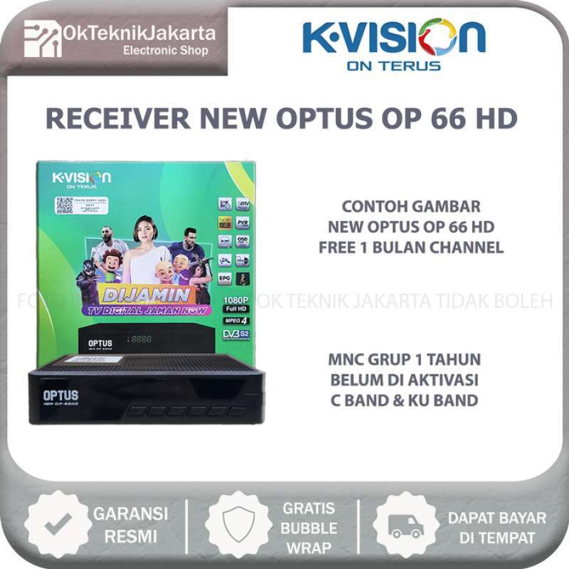 Promo RECEIVER PARABOLA OPTUS NEW OP 66 HD BISA BUKA MNC GROUP Diskon ...