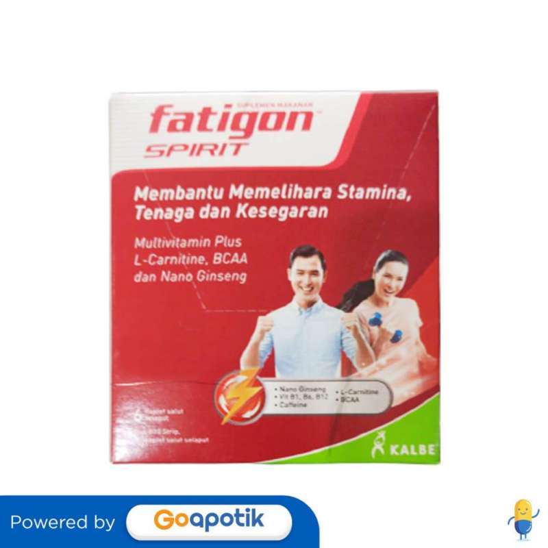 Jual Fatigon Spirit Box 60 Kaplet Di Seller Apotek Mose Sawah Baru ...
