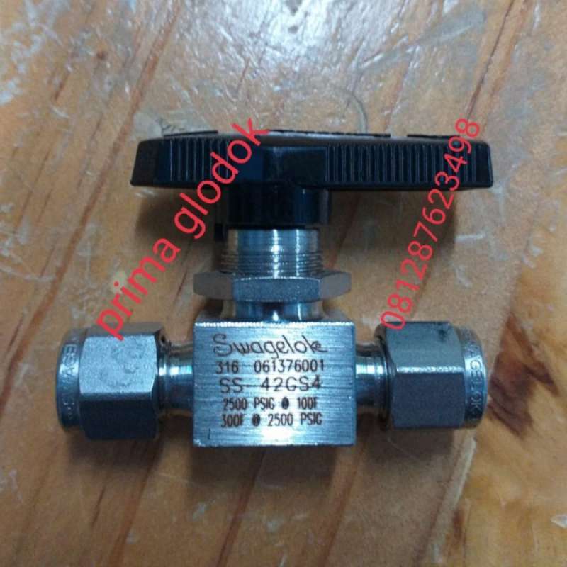 Promo Ball valve swagelok ss-42GS4 1/4/ball valve swagelok 1/4 ...