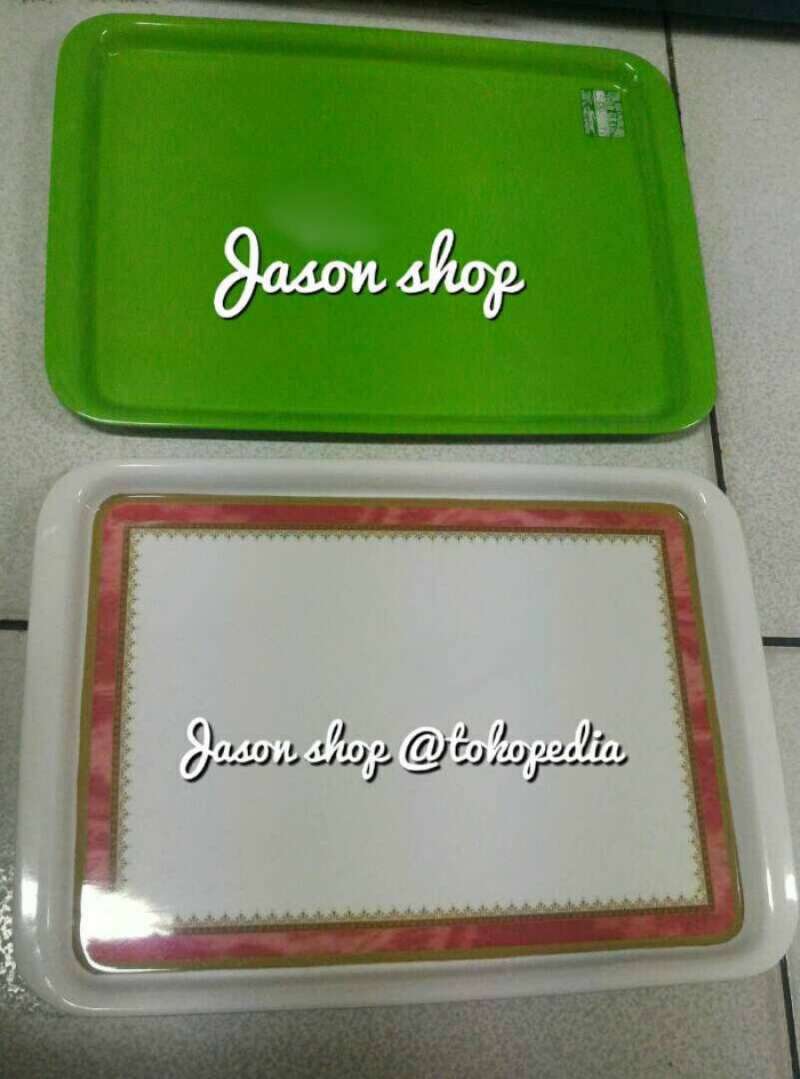 Jual Nampan Besar Melamin/nampan Plastik Besar/nampam Persegi Di Seller ...