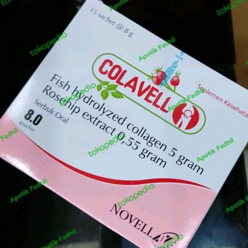 Promo Colavell collavel box Rosagen isi 15 sachet Diskon 23% di Seller ...