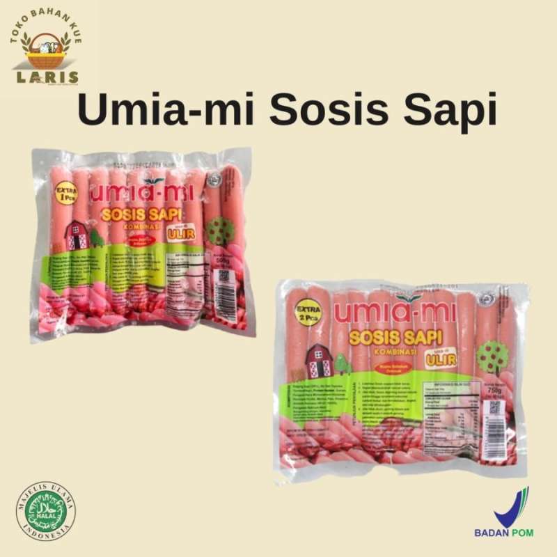 Jual Umia-mi Sosis Sapi Ulir (tersedia 2 Ukuran) Di Seller Tobaku Laris ...